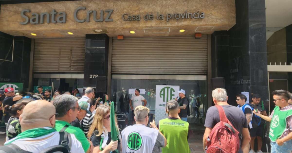 ATE rechazó despidos en la Casa de Santa Cruz: “En el Estado no sobra ...