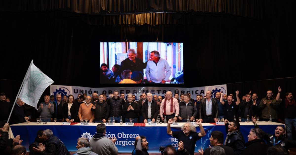 La UOM lanzó un plan de lucha con tres paros nacionales